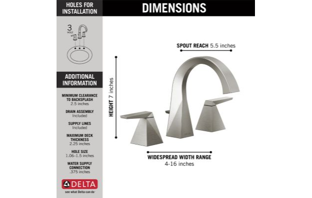 Collection Trillianᴹᴰ pour salles de bain | Delta Faucet