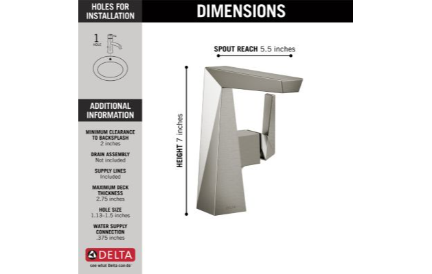 Collection Trillianᴹᴰ pour salles de bain | Delta Faucet